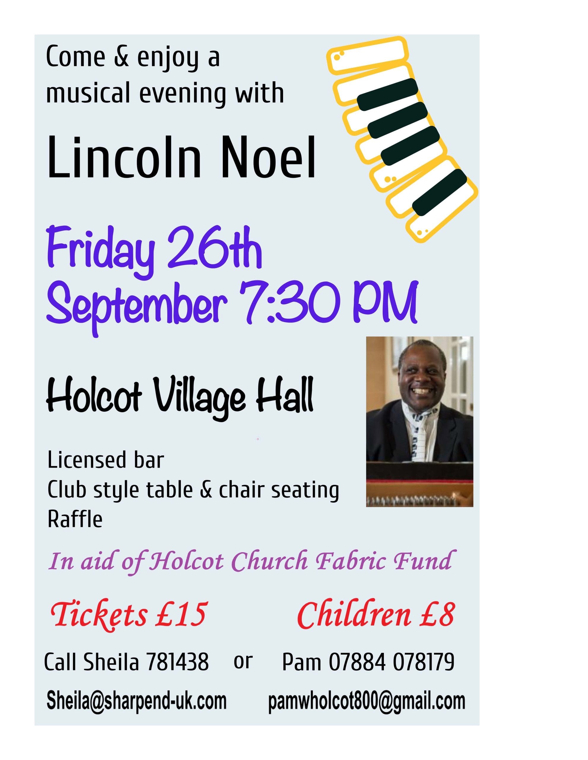 Lincoln Noel Poster - HOLCOT VILLAGE